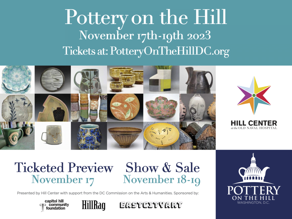 Pottery on the Hill 2023 – Hill Center DC